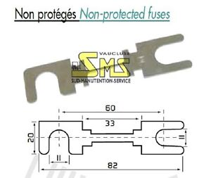 Lot 5 FUSIBLE LAME 35 A AMPERE R1200 DIN 43560 NON PROTEGE CHARIOT ...